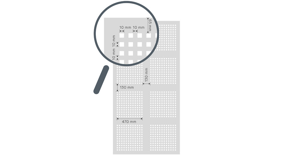 Акустична плита Creason C10 n8 - Siniat